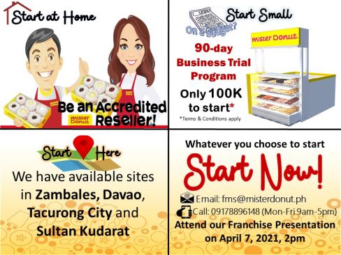 How to franchise Mister Donut | Franchise Market Philippines