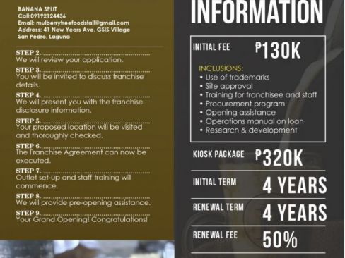 How to franchise Banana Split | Franchise Market Philippines